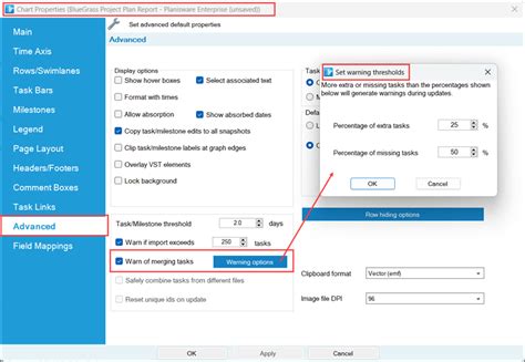 Merging The Wrong Tasks Into A Chart For Version 72 Onepager Bundle Planisware Enterprise