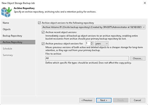 Step 6 Specify Archive Repository Settings User Guide For Microsoft Hyper V