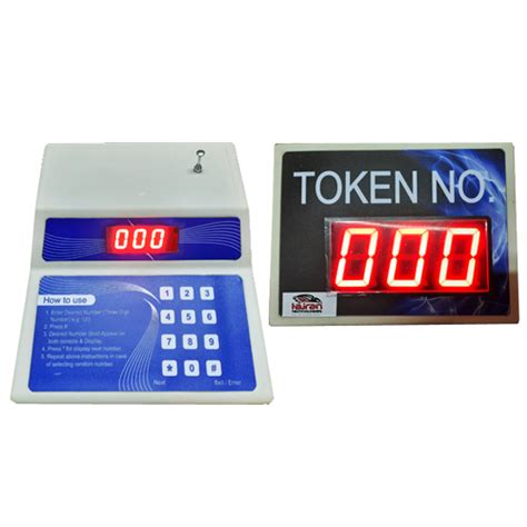 Wireless Token Display Single Display Essor Technologies