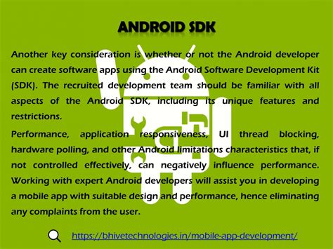 Ppt Factors To Consider While Selecting An Android Developmentbhivetechnologies Powerpoint