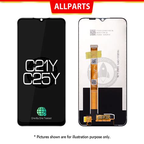 Allparts 6 5 Inch Display For Realme C21y C25y Lcd Touch Screen Digitizer Replacement Shopee