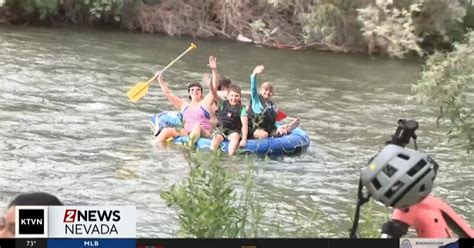 Truckee River Floaters Navigate A Busy River Videos