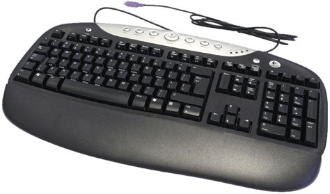 Logitech Office Pro Keyboard Ps 2 W Palmrest Reconditioned