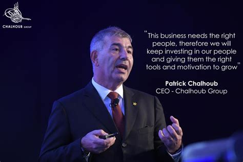 Patrick Chalhoub On Linkedin الاستثمار الدعم Chalhoubgroup