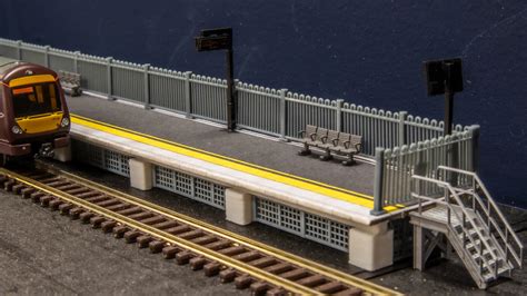 N Gauge Modern Station Complete Platform Kit Rails Of Sheffield