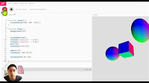 tutorial de p5 js formas 3d y texturas 2 youtube