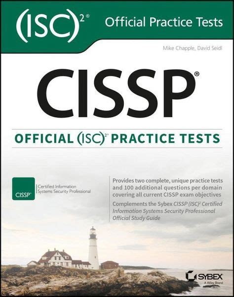 Cissp Official Isc 2 Practice Tests Ebook Pdf Von Mike Chapple David Seidl Bücher De