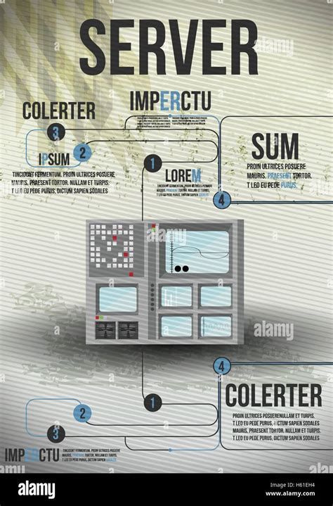 Retro Computer Device Vector Illustration Stock Vector Image And Art Alamy