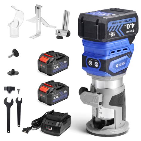 Φ65mm 28000rpm Max Cordless Trimmer Router 5 Level Speeds Brushless