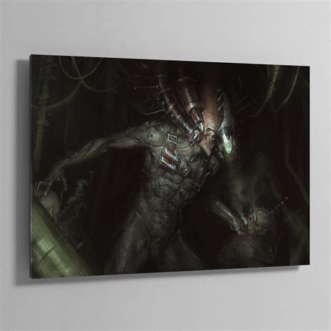 Culexus Assassin Art Print Warhammer 40k Collectible Warhammer Art