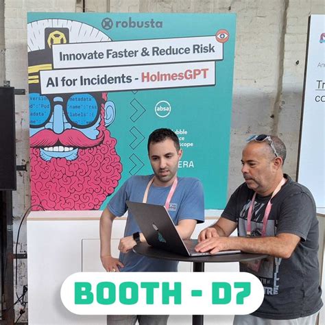 Robusta Dev On Linkedin 📢 Attending Containerdays Talk With Us About Ai And Prometheus Arik