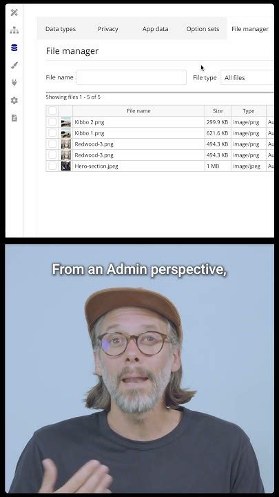 file management 🗂️ in bubble nocode bubblenocode youtube