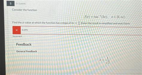 Solved Consider The Function F X Tan X X Find Chegg Com