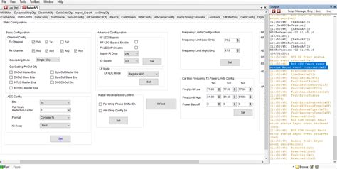 AWR BOOST RF Fault Sensors Forum Sensors TI E E Support Forums