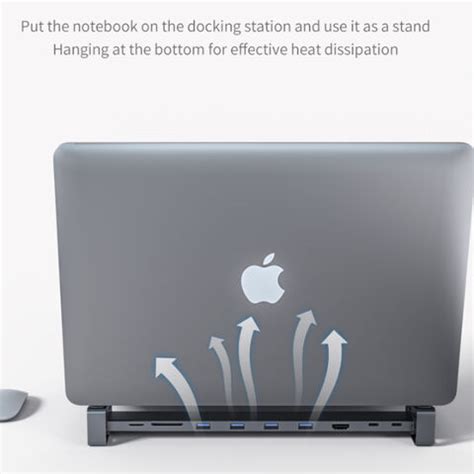 Buy Wholesale China Usb C Type C Universal Docking Station With Stand Function 4khdmi Video 4
