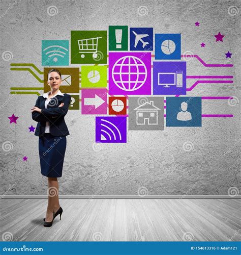 Interface Presentation Stock Photo Image Of Mobile 154613316