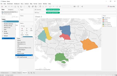 Hi There I Am Unable To Add Colors Of Specific Town Onto A Choropleth Map Ive Dragged The