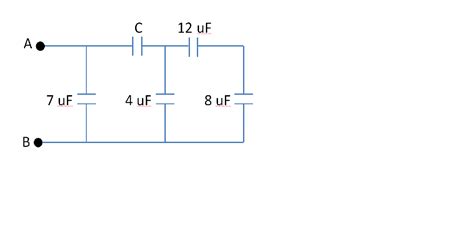Combining Capacitors In Series And Parallel Physics Clutch Prep