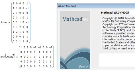 Reduced Row Echelon Form Matrix Ptc Community