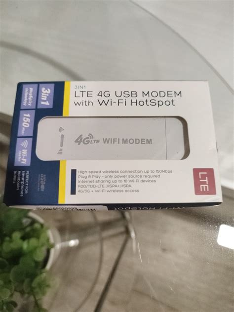 Lte G Usb Sim Card Modem With Wifi Hotspot Computers Tech Parts Accessories Networking