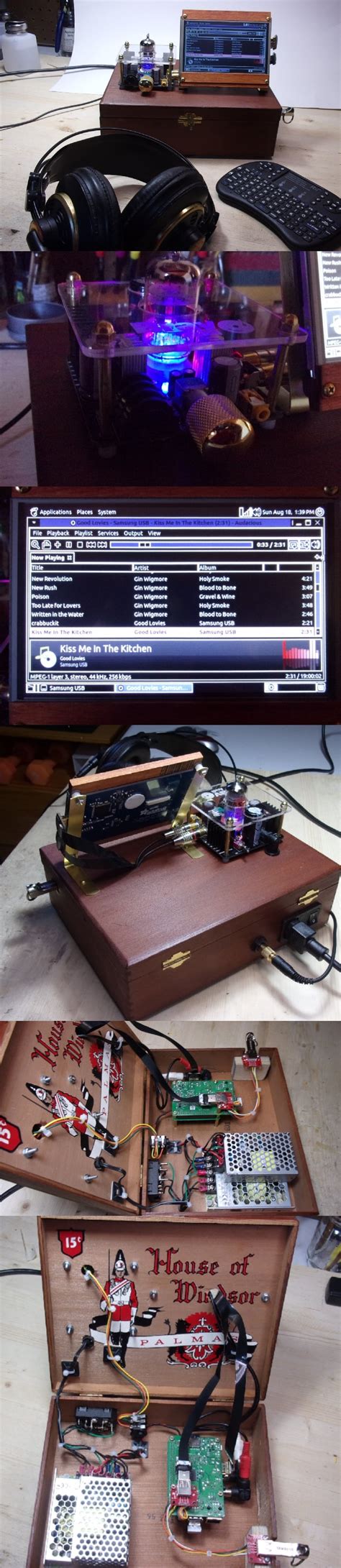 Funky Rpi Audio System In A Cigar Box R Raspberry Pi