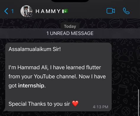 Asif Taj On Linkedin Another Boy Got Internship ️ Flutter Bootcamp