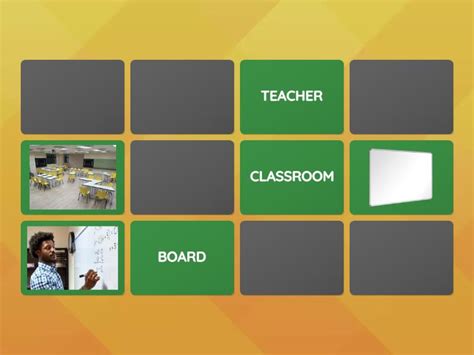 Classroom Matching Pairs