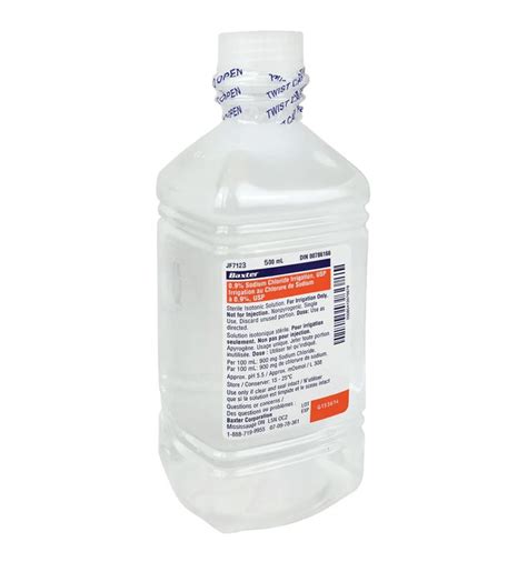Baxter Steirle Isotonic Solution 500ml Irrigation Medical Supplies
