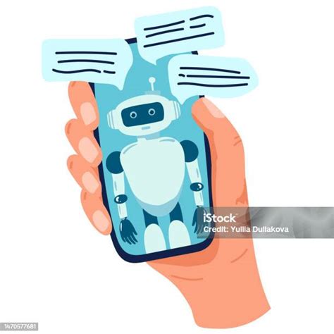 외계인 로봇 미래 기술 만화 캐릭터 로봇 생명체 미래 기계 또는 인공 지능을 갖춘 사이보그 작업자 손에 발톱 빛나는 네온 눈 벡터 개념에 대한 스톡 벡터 아트 및 기타