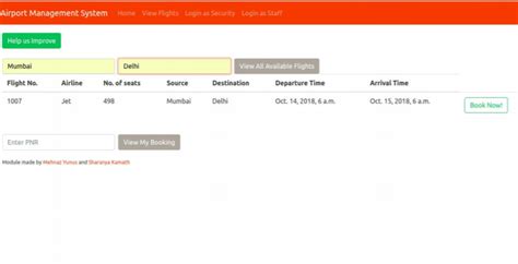 Airport Management System In Python With Source Code Download Free