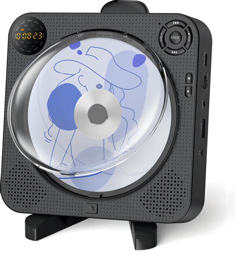 Cd Player Portable Bluetooth Cd Player With Speakers Arafuna Small Cd