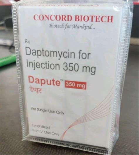 Daptomycin Injection 350mg At ₹ 4949 Piece Daptomycin Injection In