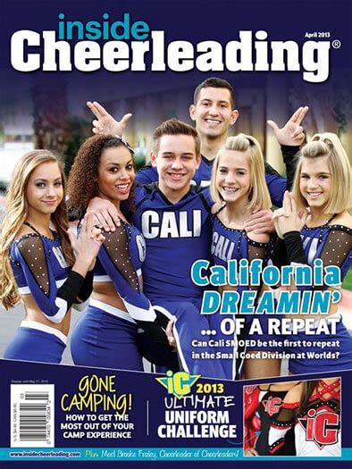 Inside Cheerleading Magazine Cheer Magazine Subscription Discount