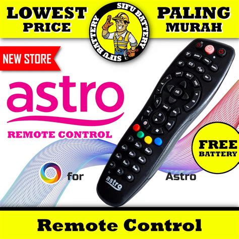 Astro Remote Control 10 In 1 For Astro Pvr Astro Beyond Njoi Tv Remote Control Shopee Malaysia