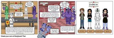 Immune System Comic Storyboard By Ab56ec74