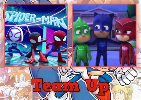 Spiders And Pj Masks Team Up By Mcsaurus On Deviantart