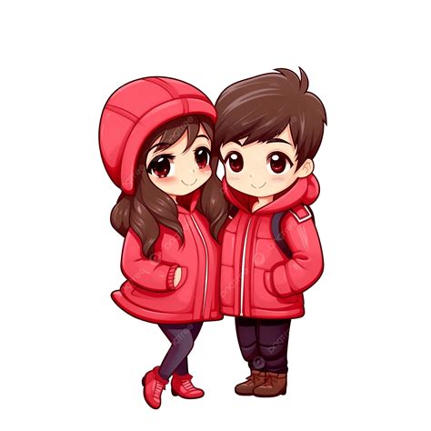 Chibi Hugging Couple