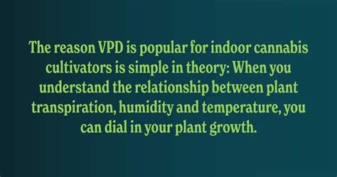 Vpd A Focus On Flowering In Your Cultivation Quest Climate
