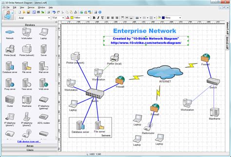 10 Strike Network Diagram Screenshots