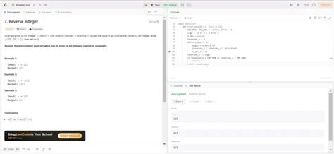 Day 7 Solving The Reverse Integer Problem On Leetcode Pavani Satti