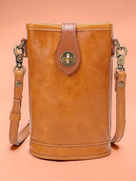 Women Leather Crossbody Phone Bags Small Shoulder Bags Lady Handbag Mobile Phone Bag Pouch