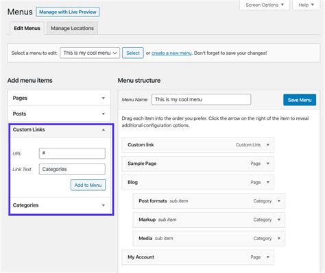 How To Create A Dropdown Menu In WordPress In 5 Steps