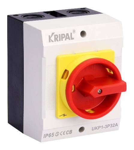 32a 3p Ip65 Enclosed Lockable Isolator Rotary Handle Online Electrical