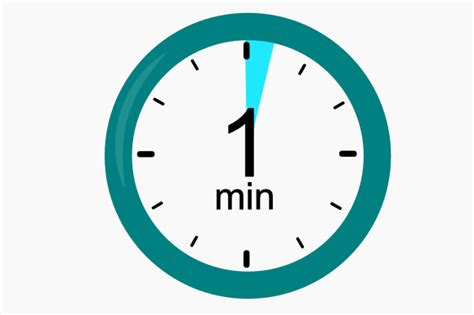 Clock 1 Minute Graphic By Yaroslav Matveev · Creative Fabrica