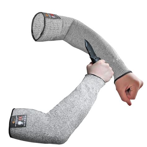 2pairs Arm Protection Sleeves Cut Resistant Sleeves Level 5 Protective