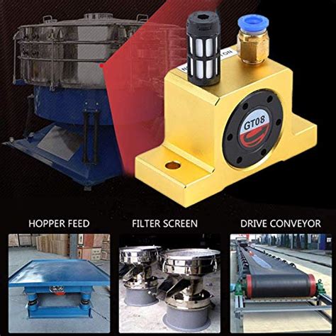 G 18 Pneumatic Turbine Vibrators Silent Golden