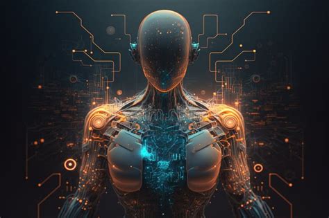 Neural Network Robot Stock Illustration Illustration Of Neural 274595127