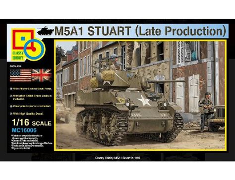 Classy Hobby 116 M5a1 Stuart Light Tank Late Production Wonderland