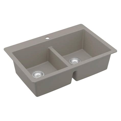 Have A Question About Karran Concrete Quartz In Double Bowl