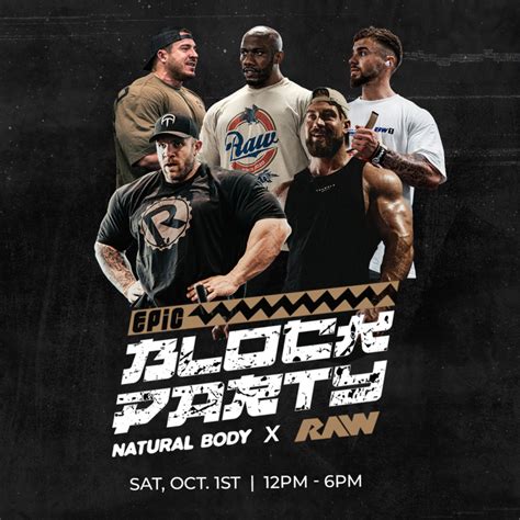 Cbum X Raw Nutrition Vip Meet And Greet Ticket